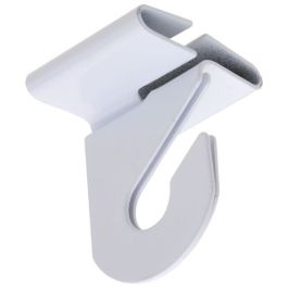Hook Ceiling White T-Bar 2Pk