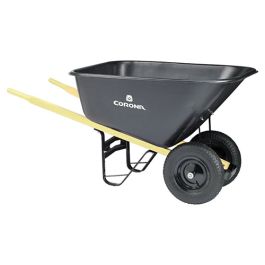 Wheelbarrow 10Cu Ft Poly Corona Tray (1010)